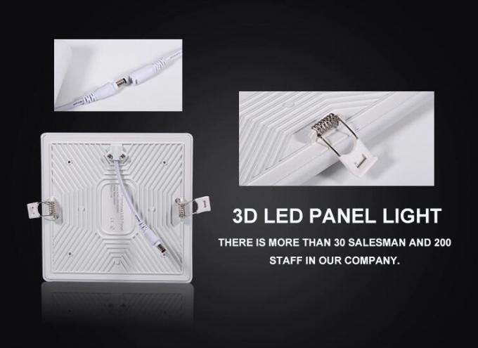 Dimmable Frameless LED Panel Light 24w 4000K 2400LM Aluminum Back Lighting