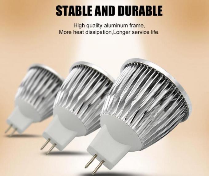 IP20 LED Spot Bulbs For Indoor Decoration , High Power 3W COB LED Lamp